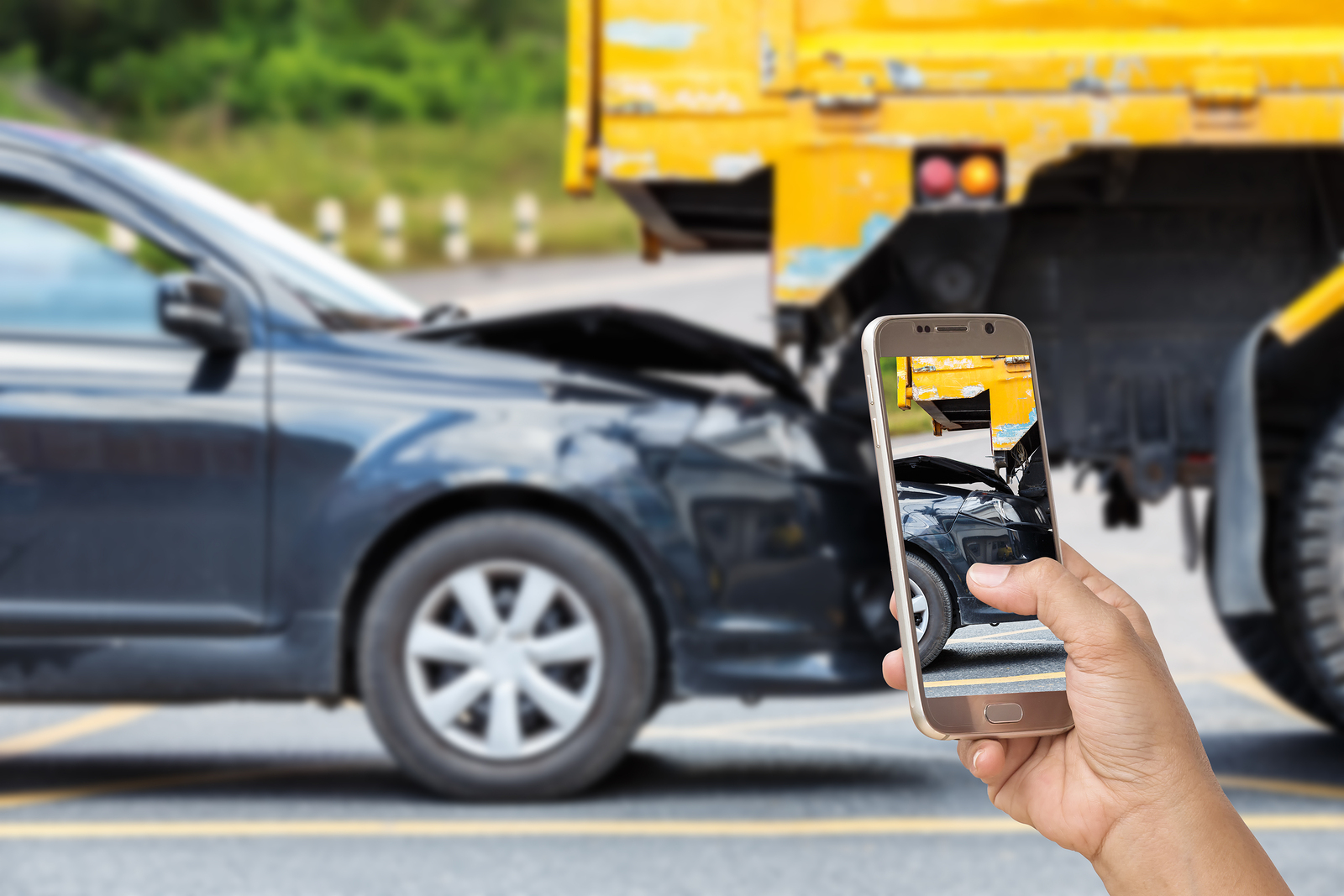 Accident reporting mobile app